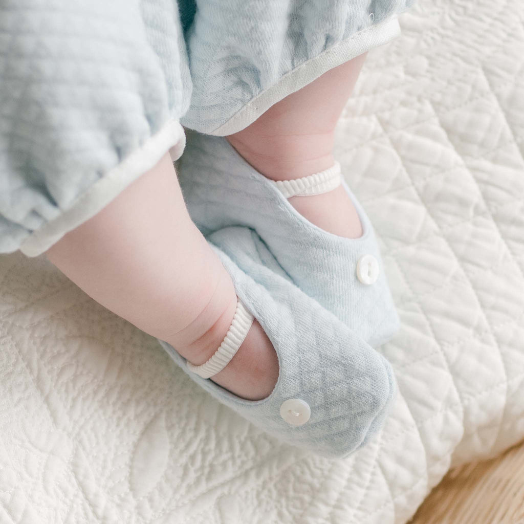 Ethan Quilted Booties – Christeninggowns.com