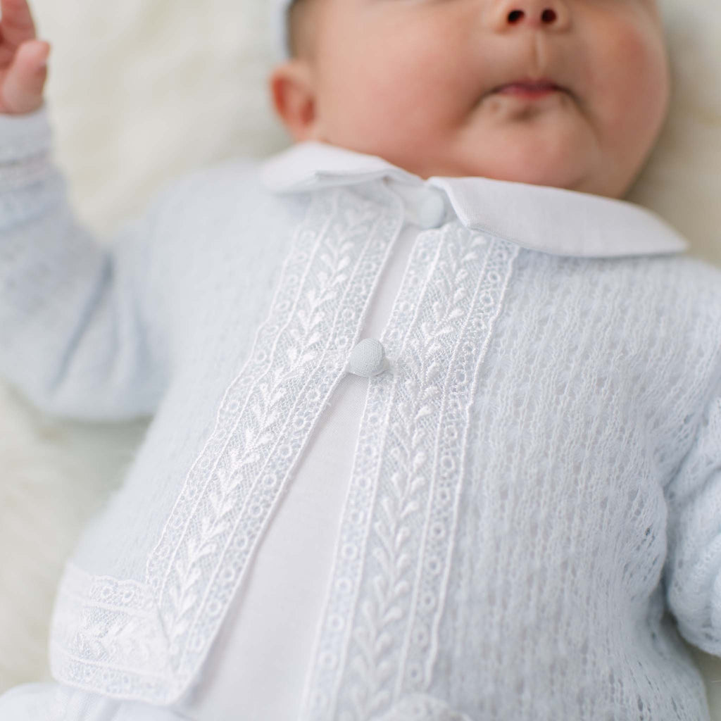 Oscar Sweater Suit – Christeninggowns.com