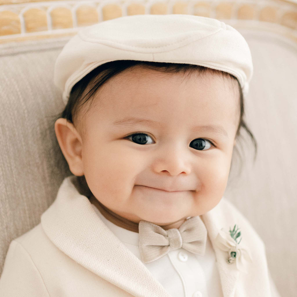 Milo Tan 3-Piece Suit – Christeninggowns.com