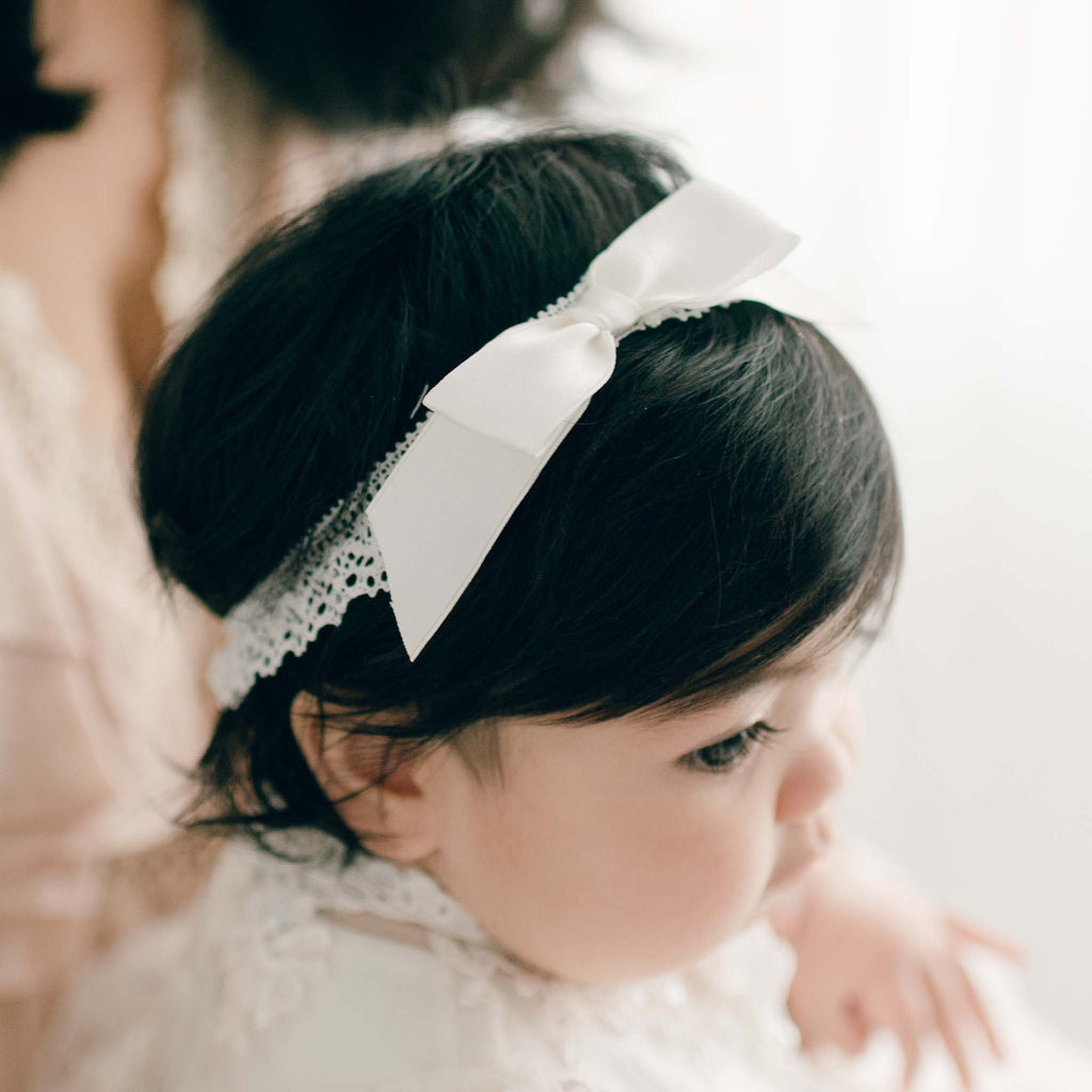 Penelope Lace Headband – Christeninggowns.com