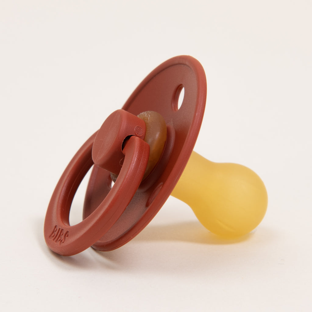 Bibs Pacifier 2 Pack | Rust – Christeninggowns.com